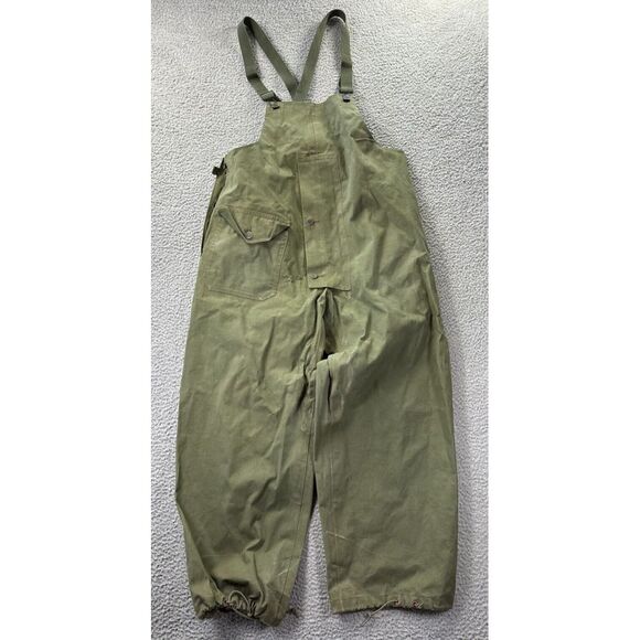 Jackets & Coats | Vintage Military Overalls Wet Weather Overalls Adult ...